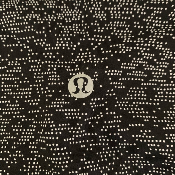 lululemon athletica | Pants & Jumpsuits | Lululemon Black And White Dot ...